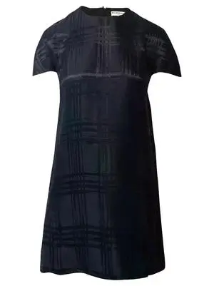 Balenciaga Pattern Mini Dress - Black