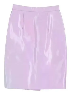 Miu Miu Pencil Midi Skirt - Purple