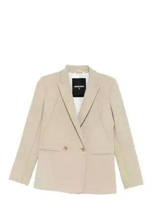 Patrizia Pepe Double-breasted Blazer - Neutrals