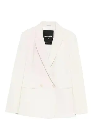 Patrizia Pepe Double-breasted Blazer - Neutrals