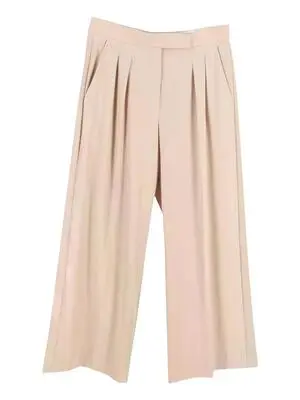 Max Mara Pleated Wide-leg Trousers - Neutrals