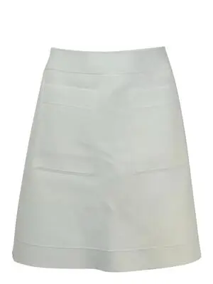 Sandro Elanna Patch-pocket Mini Skirt - White