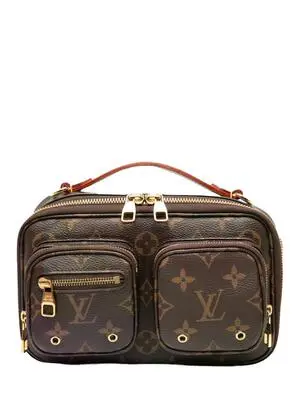 LOUIS VUITTON Monogram Utility Satchel 2021-2025 - Brown