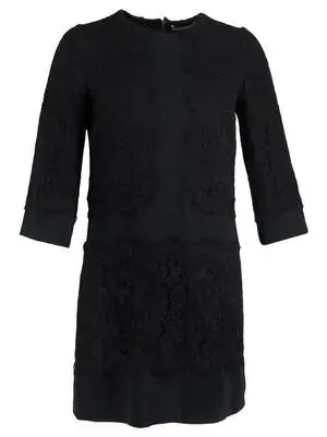 Dolce & Gabbana Lace Mini Dress - Black