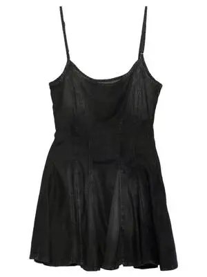 DIESEL Paneled Sleeveless Dress - Black