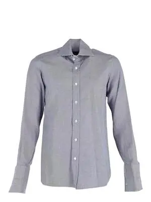 TOM FORD Cotton Shirt - Blue