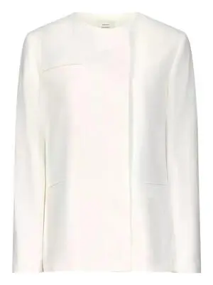 Loulou De Saison Bono Asymmetric Jacket - White