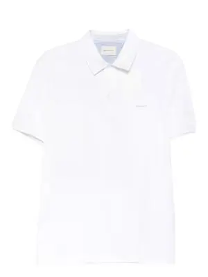 Gant Short-sleeve Polo Shirt - White
