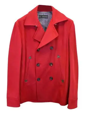 Dsquared2 Double-breasted Coat - Red