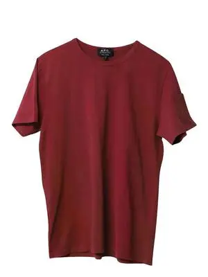A.p.c. Sleeve-pocket Crew-neck T-shirt - Red