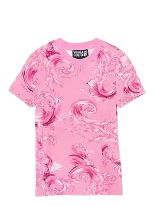 Versace Printed T-shirt - Pink