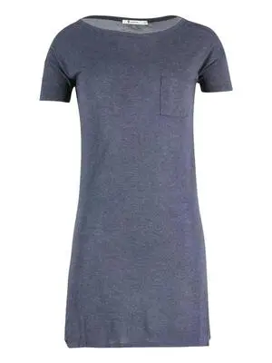 ALEXANDER WANG Scoop-neck T-shirt Dress - Blue
