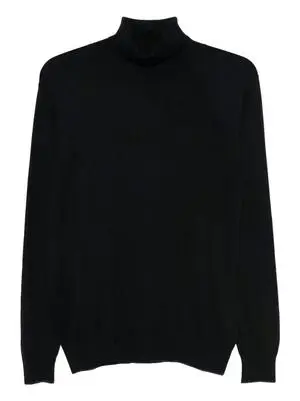 KANGRA Turtleneck Sweater - Blue