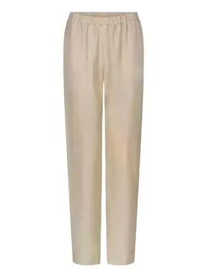 Loulou De Saison Scot Elasticated Trousers - Neutrals