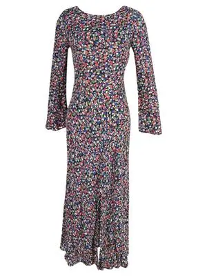 Rixo Mimi Floral-print Maxi Dress - Blue