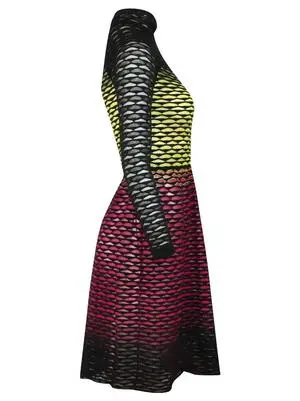 Missoni Perforated Midi Dress - Black