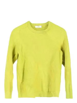 Mr P. Crew-neck Long-sleeve Sweater - Yellow