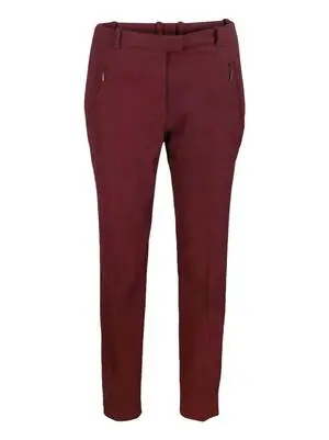 BOSS Taped Zip-up Trousers - Red