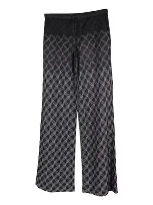 Missoni Patterned Trousers - Black