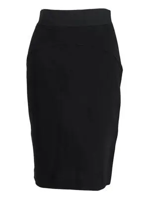 Diane Von Furstenberg Cotton Midi Skirt - Black