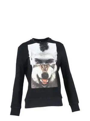 Neil Barrett Wolf-printed Sweatshirt - Black