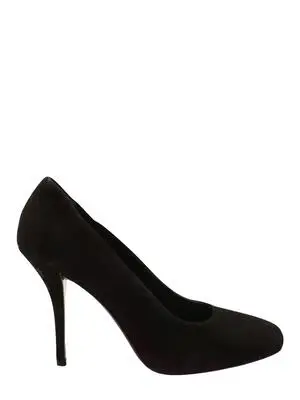 Balenciaga High-heel Suede Pumps - Black