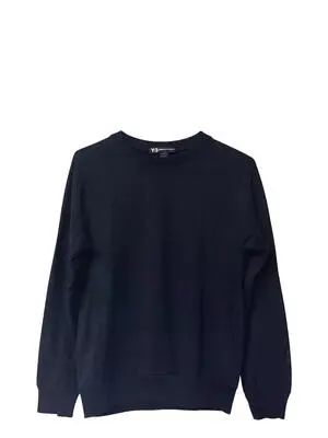 Y-3 ADIDAS VINTAGE Crew-Neck Long-Sleeve Sweatshirt