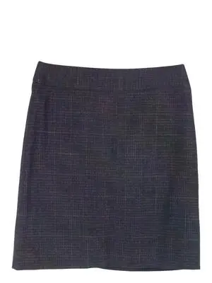 Chloé Plaid Mini Skirt - Blue