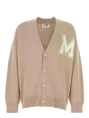 MAISON MARGIELA Two-in-one V-neck Cardigan - Neutrals