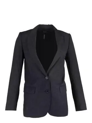 ISABEL MARANT VINTAGE Single-breasted Blazer - Black