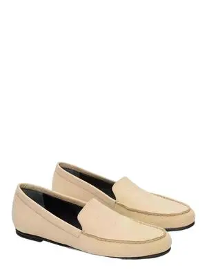 Loulou De Saison Pesaro Topstitching Loafers - Neutrals