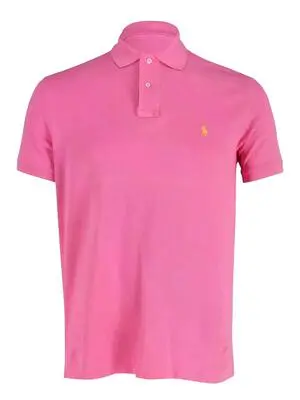 Ralph Lauren Logo-embroidered Polo Shirt - Pink