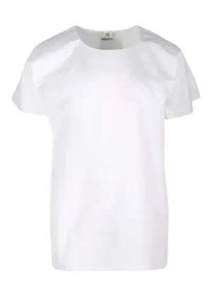 Hermès Short-sleeve Round-neck T-shirt - White