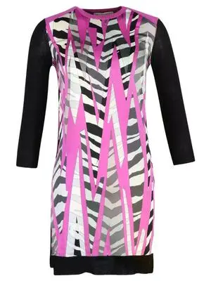 Emilio Pucci Printed Dress - Black
