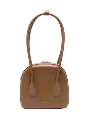 SALCE Rounded Shoulder Bag - Brown