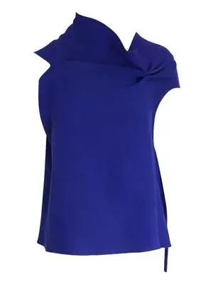 Roland Mouret Asymmetric Top - Blue