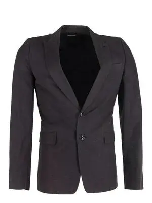 Dries Van Noten Wool Single-breasted Blazer - Black