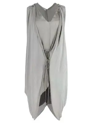 LANVIN Draped Midi Dress - Grey