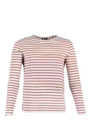 A.p.c. Striped Long-sleeve T-shirt - Neutrals