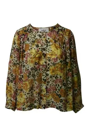 Ba&sh Doddy Floral-print Blouse - Yellow