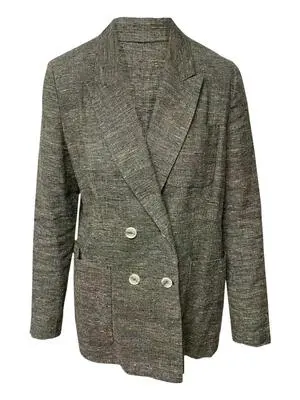 ISABEL MARANT VINTAGE Kelis Double-breasted Blazer - Grey