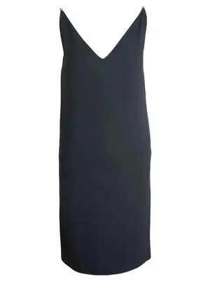 MAISON MARGIELA Sleeveless V-neck Dress - Black