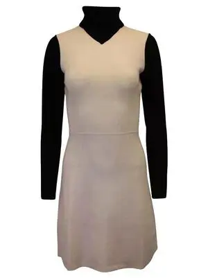 Theory Myrelle Evian Turtleneck Dress - Neutrals