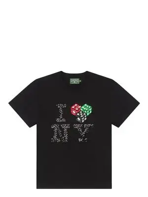DENIM TEARS Cee-lo Ny Tee Print T-shirt - Black