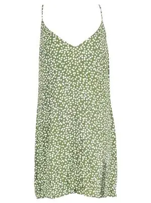 REFORMATION Marlowe Printed Mini Dress - Green