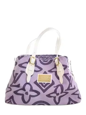 LOUIS VUITTON 2008 Monogram Tahitienne Cabas Pm Tote Bag - Purple