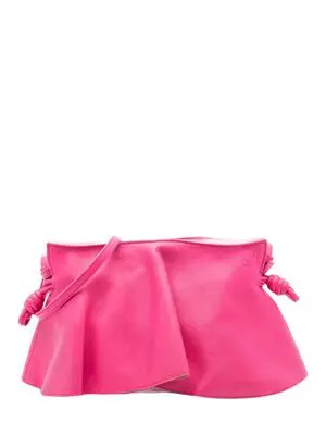 Loewe 2022 Paula Ibiza Mini Petal Nappa Flamenco Knot Crossbody Bag - Pink