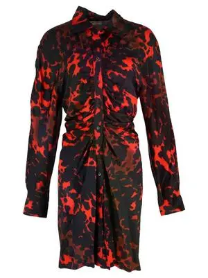 Dries Van Noten Printed Dress - Black