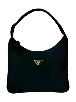 Prada 2000-2013 Mini Tessuto Sport Shoulder Bag - Black