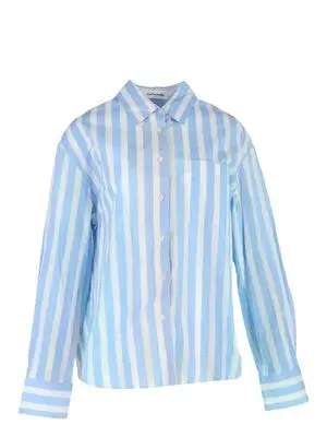 THE FRANKIE SHOP Striped Button-Down Shirt